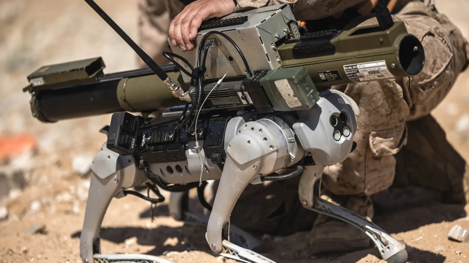 Ejercito Chino Introduce Perros Robot en Ejercicio Militar - GN Noticias
